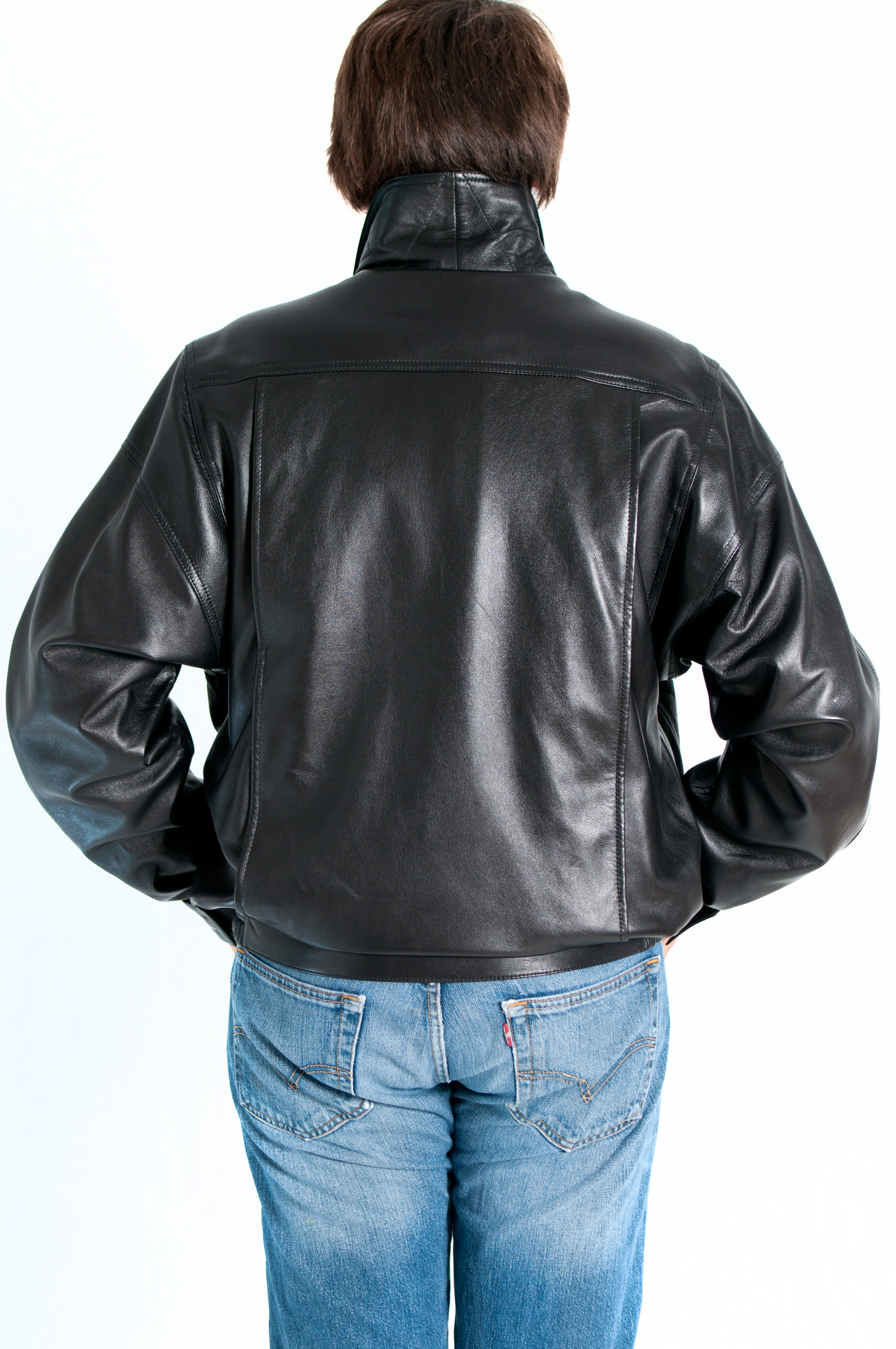 'KAMI' Blouson homme en Cuir Agneau véritable - Fabrication française ...